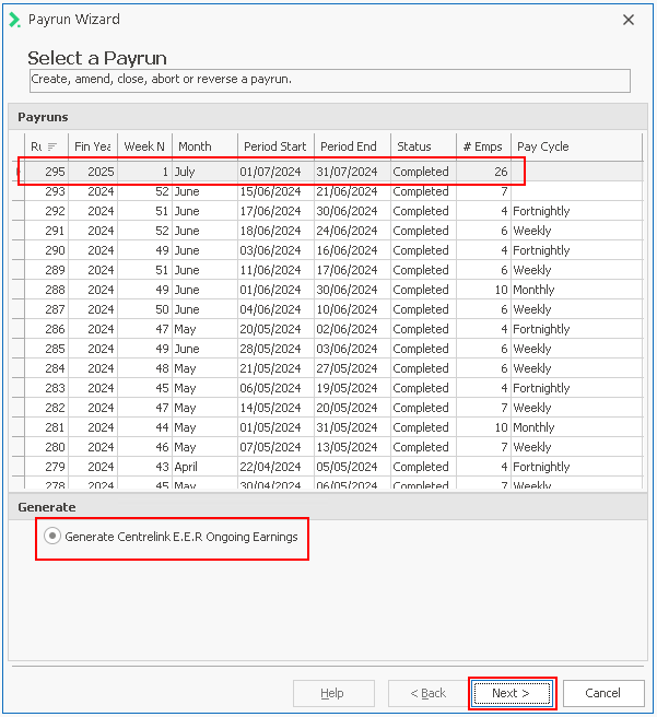 Centrelink Ongoing Earnings