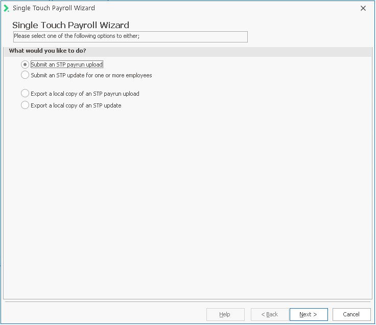 Submitting Events: Single Touch Payroll Processes