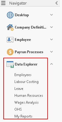 Overview of the Data Explorer
